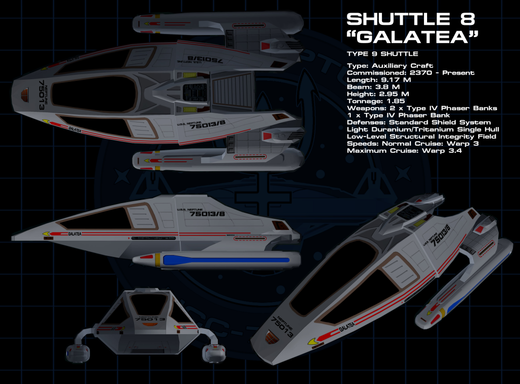Type 9 Shuttlecraft - USS NEPTUNE NCC-75013